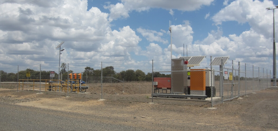 Dam Valve Solar System - Brs